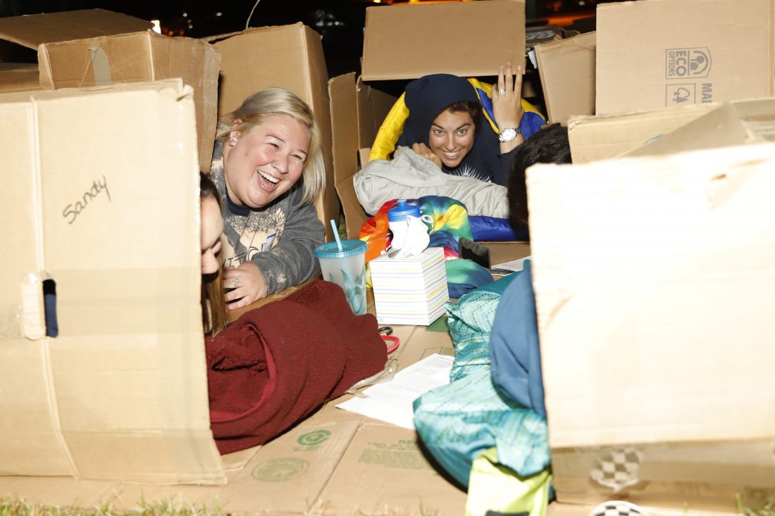 Annual sleep out brings homelessness issue to forefront | News, Sports ...